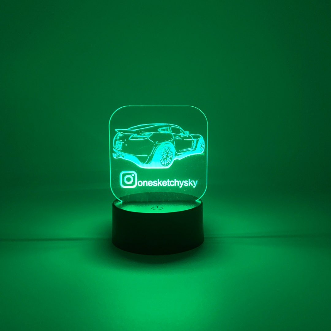 Custom Led Acrylic Light - Etsy