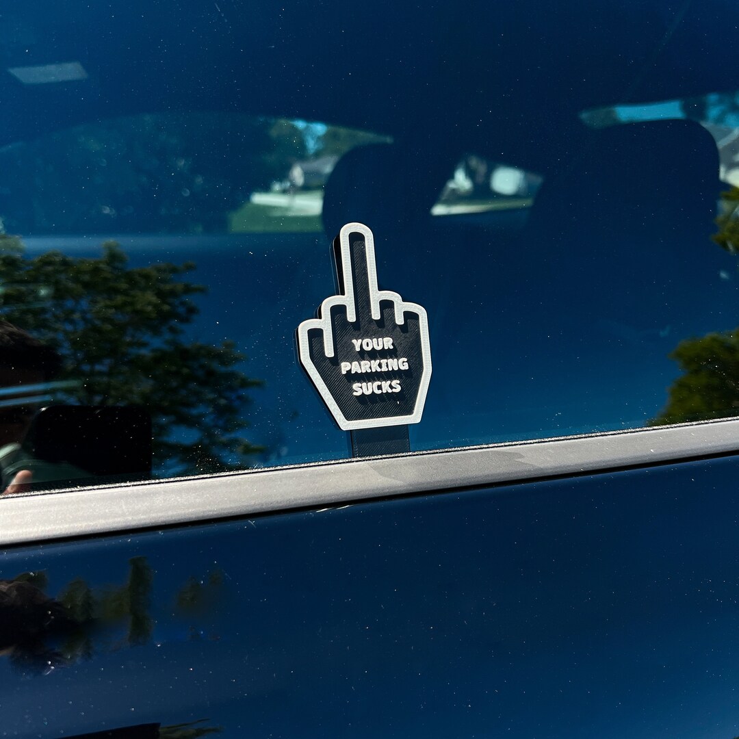 Pack of 10 Middle Finger Parking Prank - Etsy