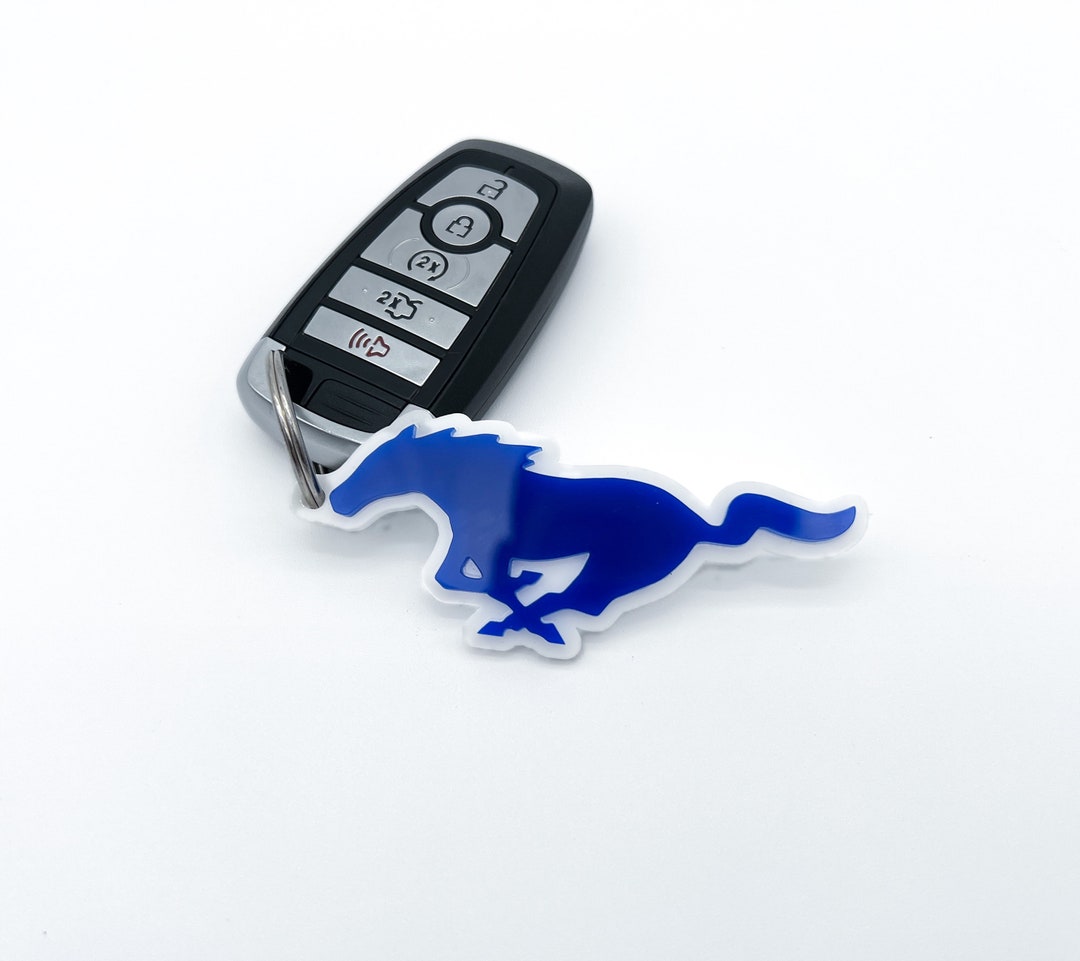Ford Mustang Keychain - Etsy