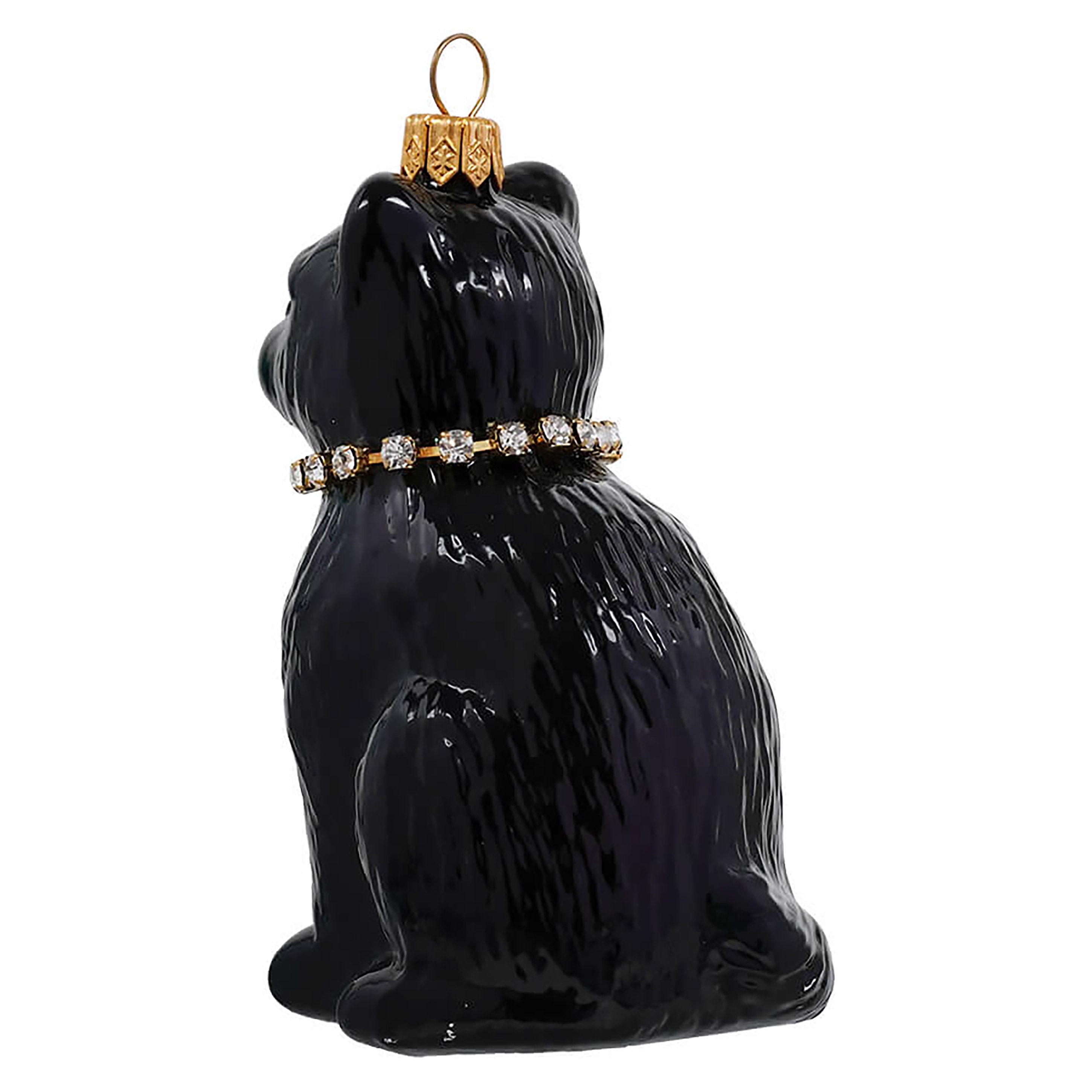 Gemstone Beautiful Black Onyx Dog Pendant Gemstone Carving - Etsy