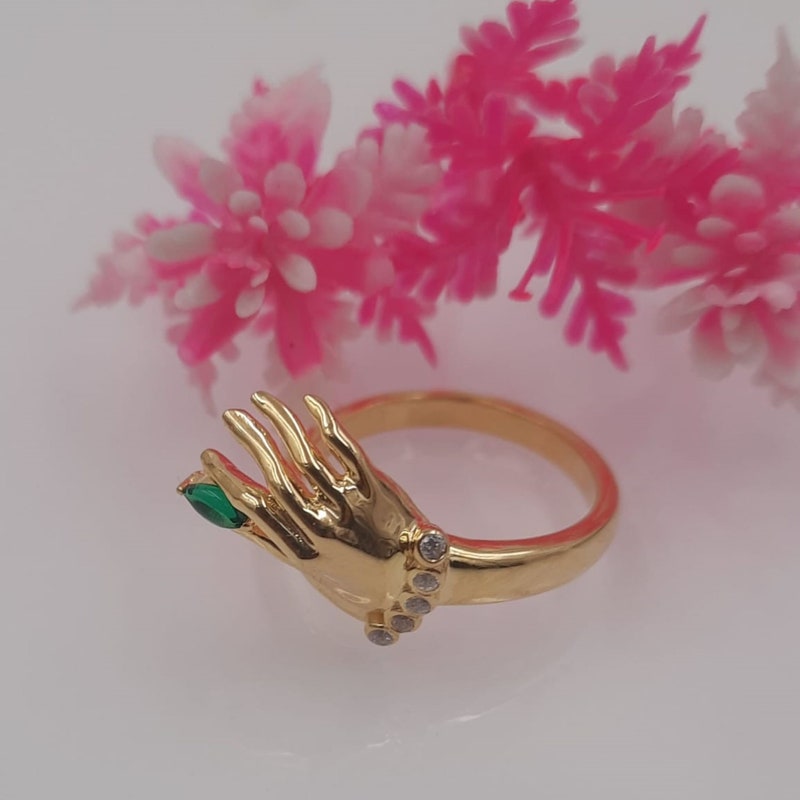 Hand Ring - Etsy