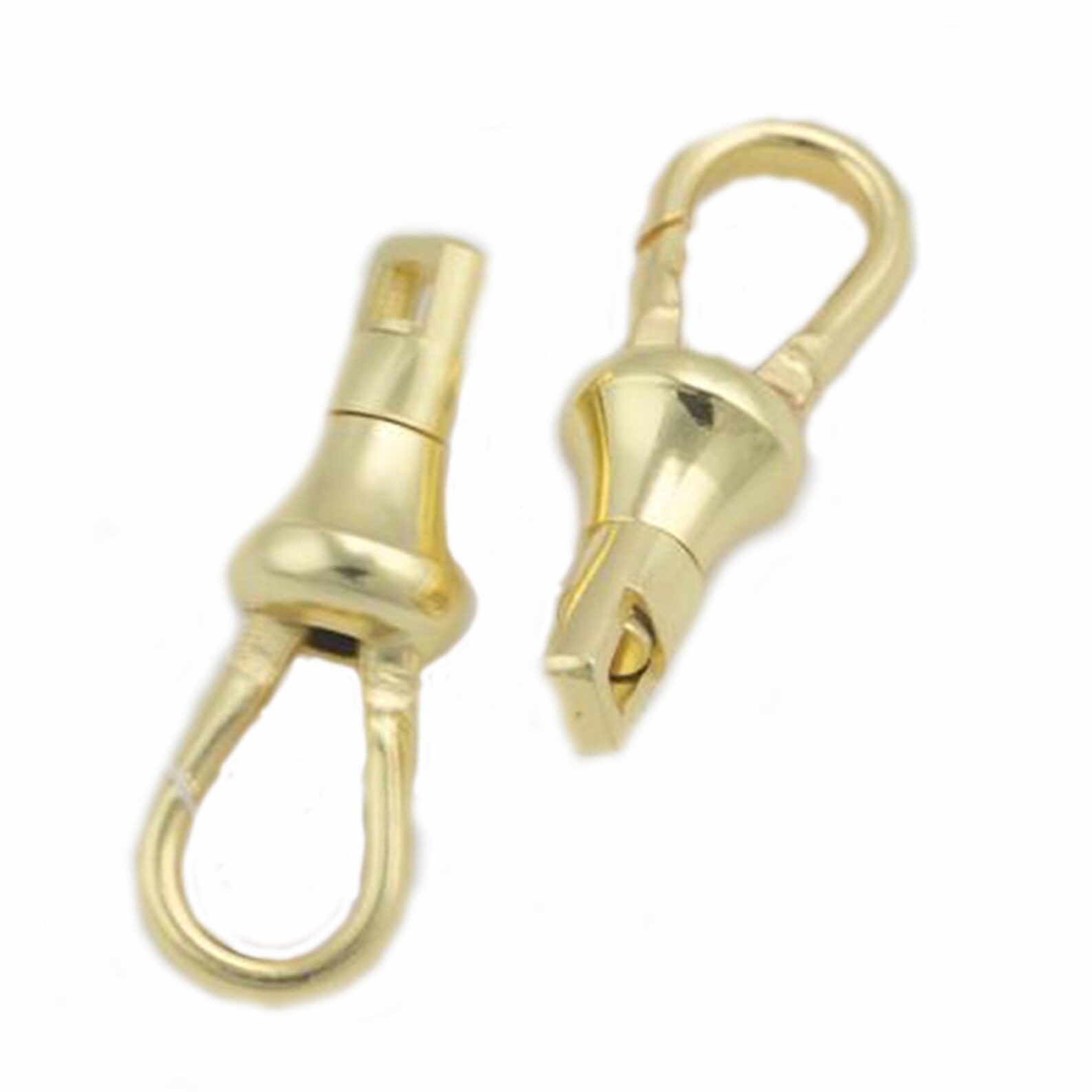 Swivel Lock Push Lock for Necklace 925 Silver Clasp Locks - Etsy