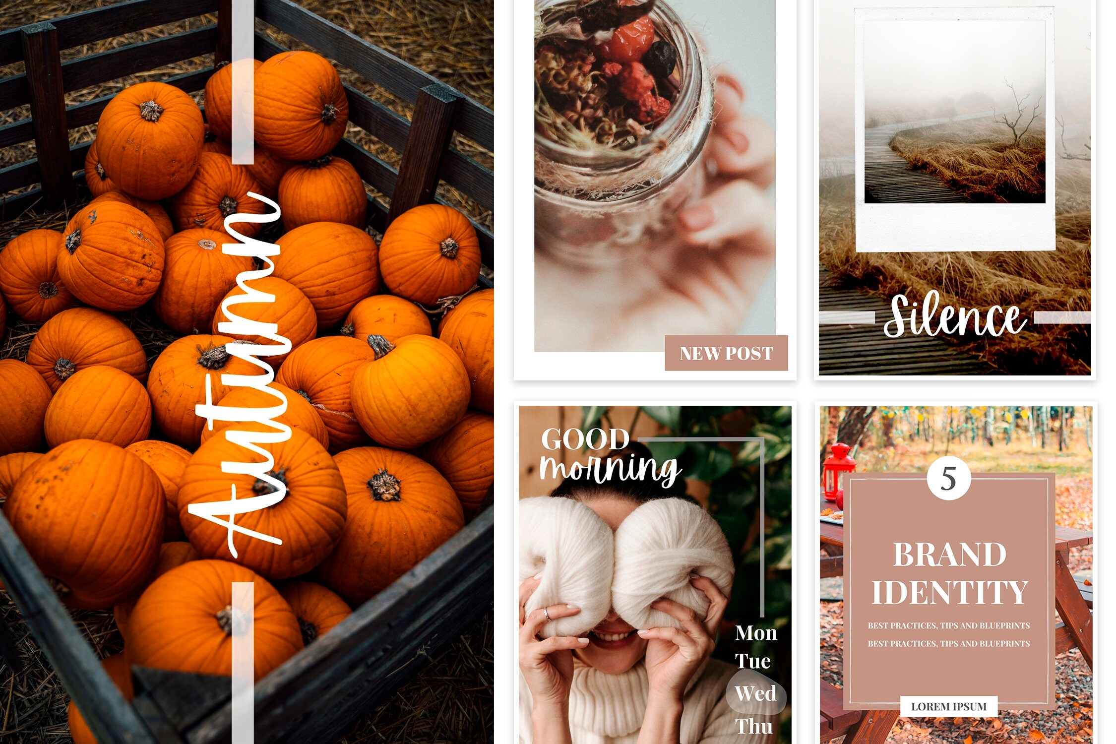 Fall Instagram Story | Autumn Instagram Templates | Fall Instagram ...