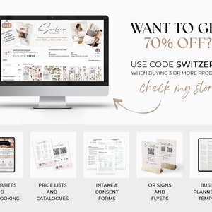 Follow Us on Social Media Sign, QR Code Sign Template, Follow Us on ...