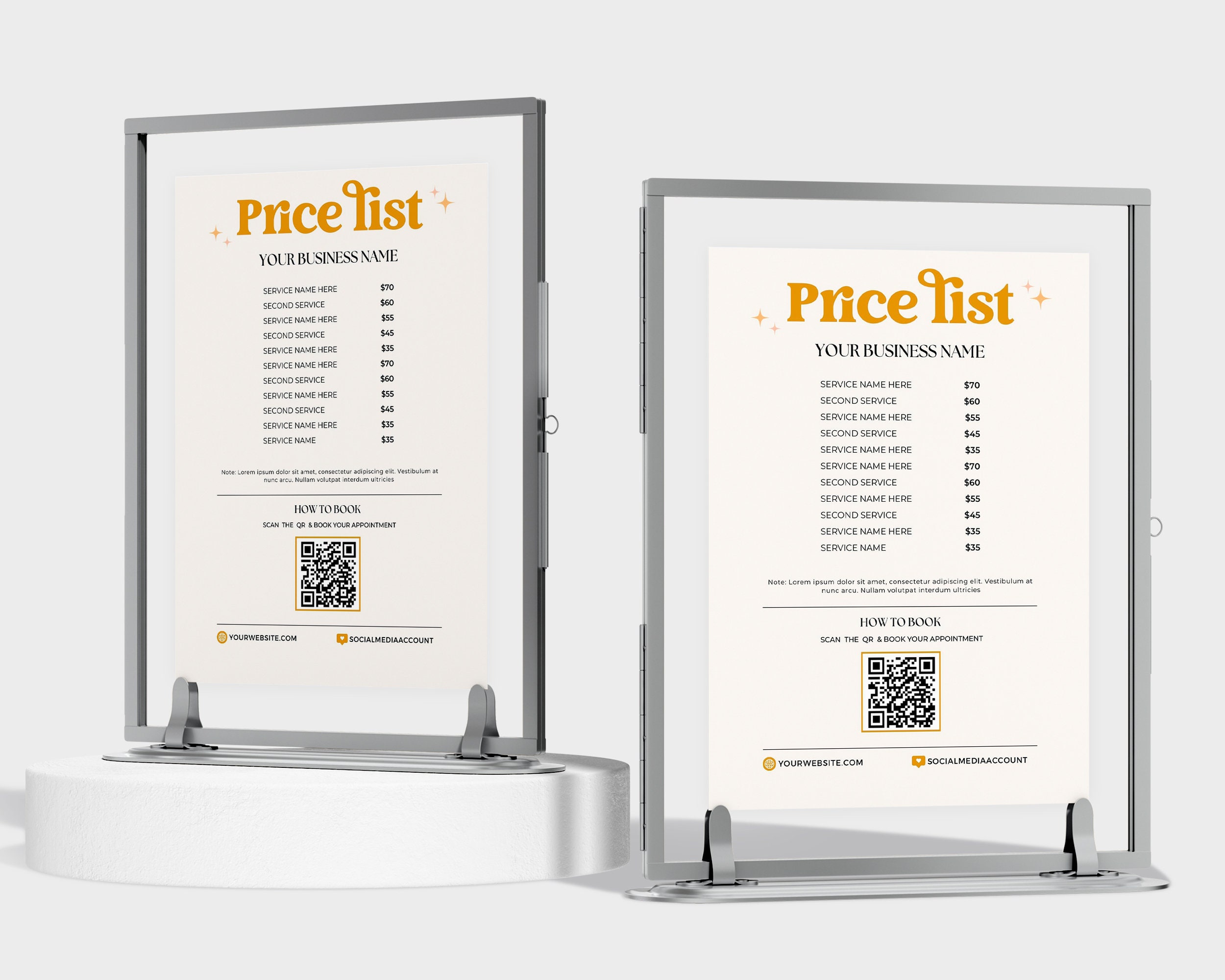 Editable QR Code Sign, Printable Payment Sign, Scan to Pay Template ...