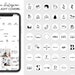 Winter Instagram Highlight Covers, Winter Highlight Icons, Text ...