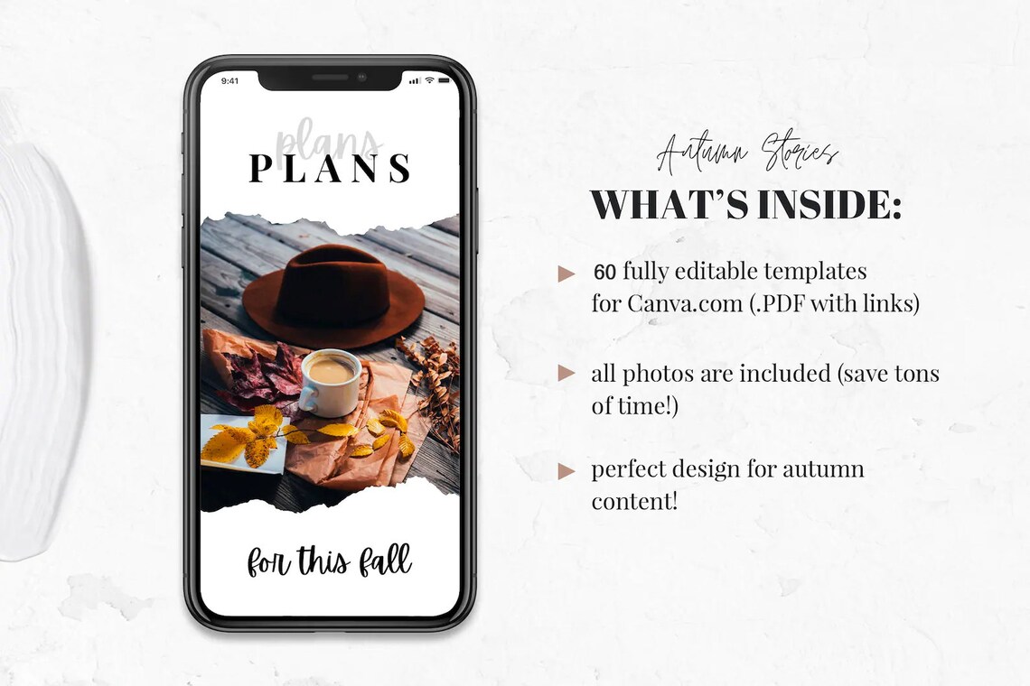 Fall Instagram Story | Autumn Instagram Templates | Fall Instagram ...
