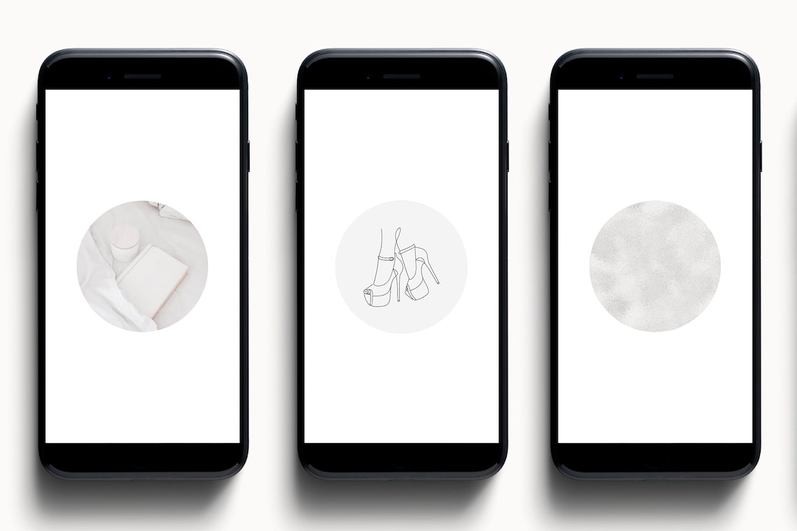 200 Minimalist Instagram Highlight Covers Highlights Covers - Etsy