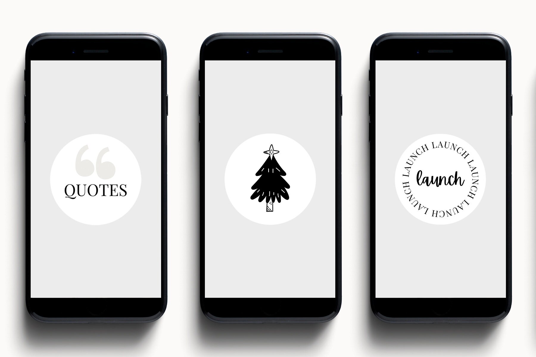 Winter Instagram Highlight Covers, Winter Highlight Icons, Text ...