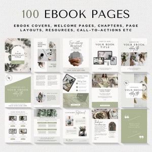 Canva Ebook Template Course Workbook Template Health Coach Ebook ...