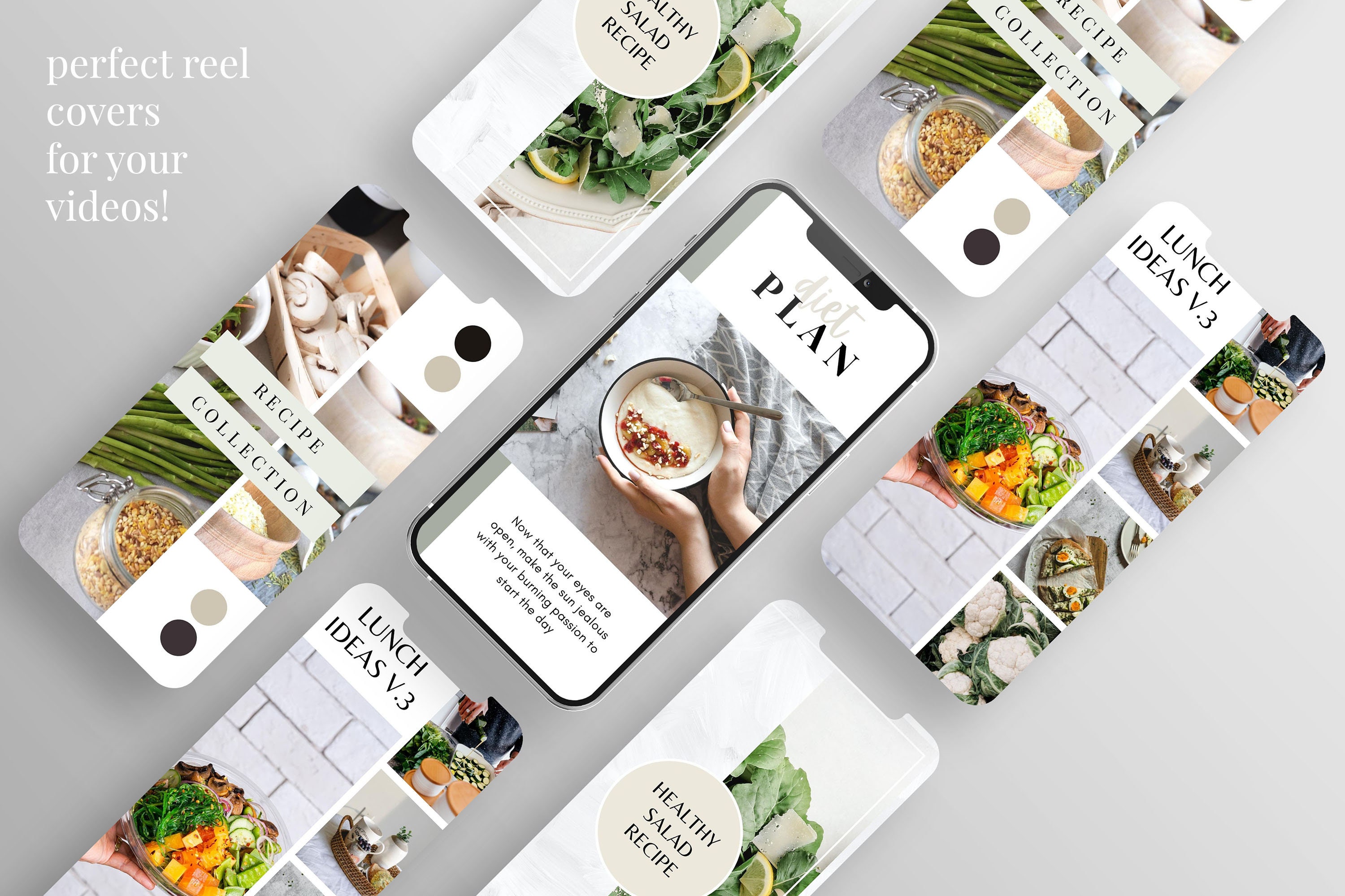 Food Reels for Instagram Canva Instagram Reels Template - Etsy