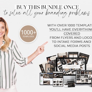 1000 Branding Package Templates DIY Branding Kit Social Media Branding ...
