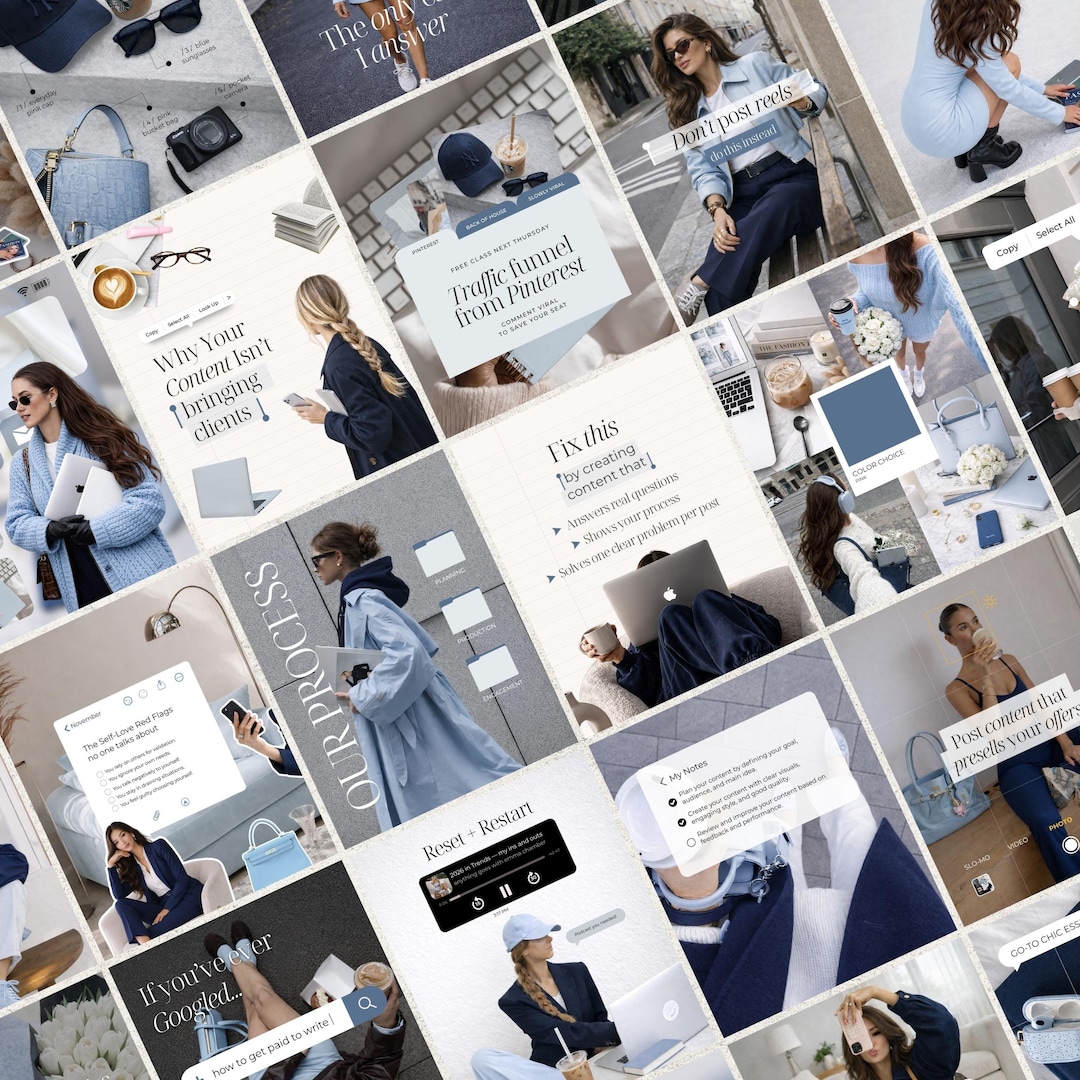 Trendy Ios Core Instagram Templates Content Creator Digital Marketing ...