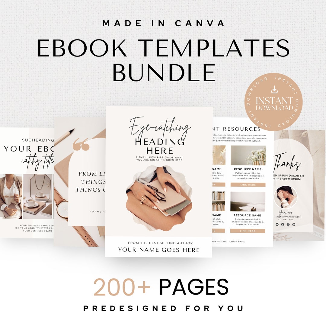 Canva Ebook Template Course Workbook Template Ebook Template for Coach ...