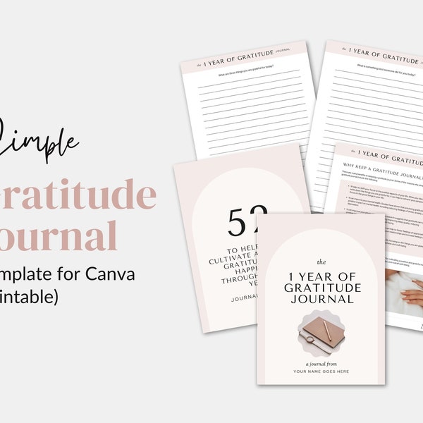 Gratitude Journal - Etsy