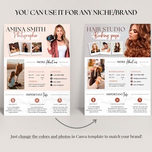 Acuity Template Photography, Acuity Booking Site Design, Pink Acuity ...