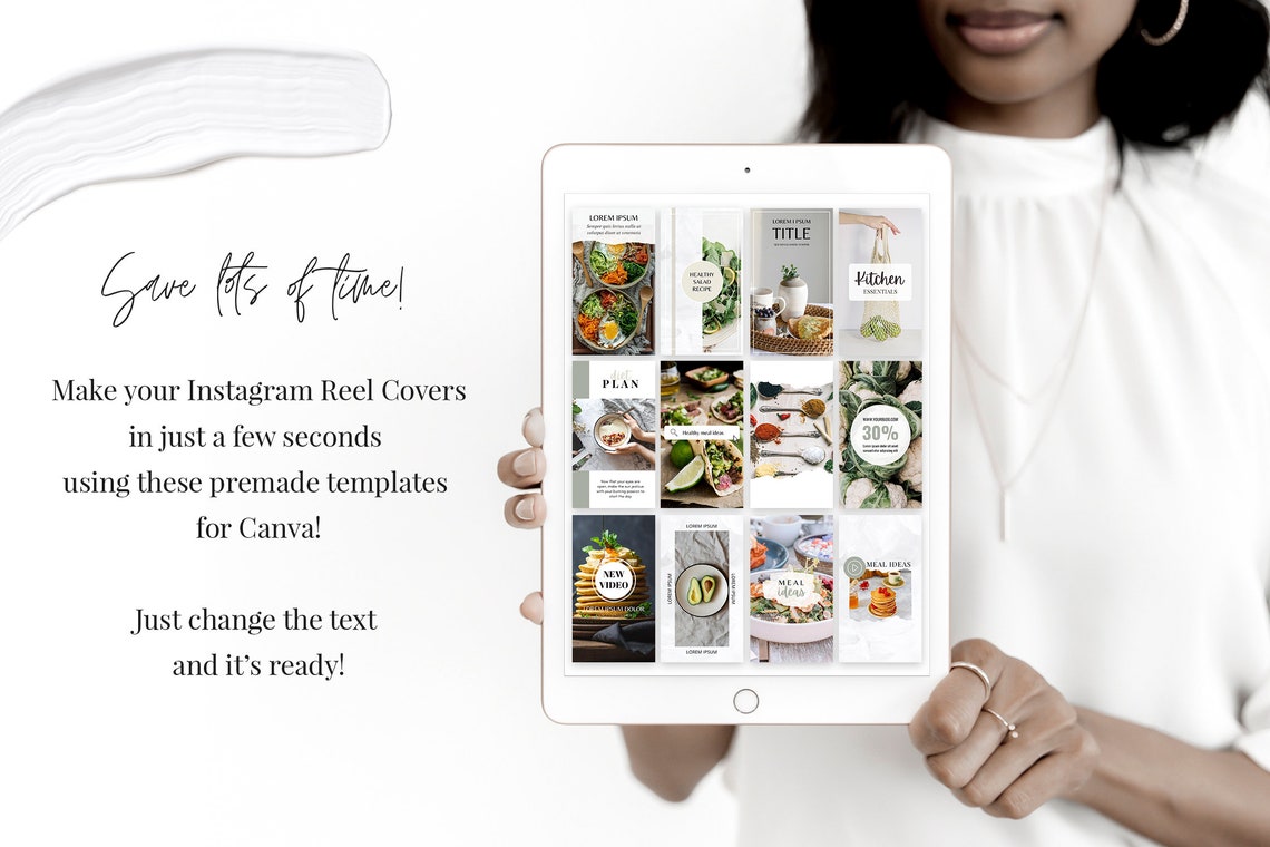 Food Reels for Instagram Canva Instagram Reels Template - Etsy