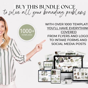 1000 Branding Kit Templates Branding Package Templates Social Media ...