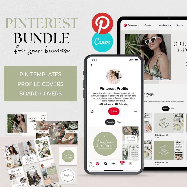 Pinterest Pin Templates Pinterest Templates Pinterest Templates Canva ...
