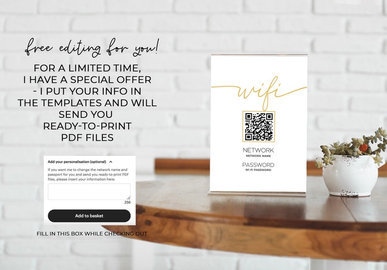 Scan Qr Code Wifi Be Our Guest Wifi Qr Wifi Password Sign - Etsy