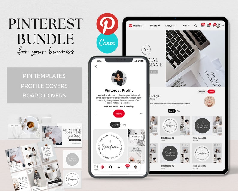 Pinterest Pin Templates Pinterest Templates Pinterest Templates Canva ...