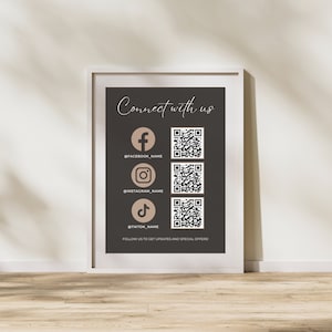 Flyer Template Design Editable Sign Template Bundle Printable Scan to ...