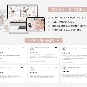 1000 Branding Package Templates, DIY Branding Kit, Social Media ...