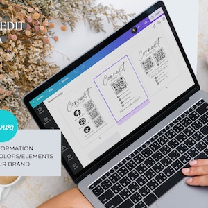 Connect With Us QR Code Sign, Connect With Us Facebook, Follow Us on ...