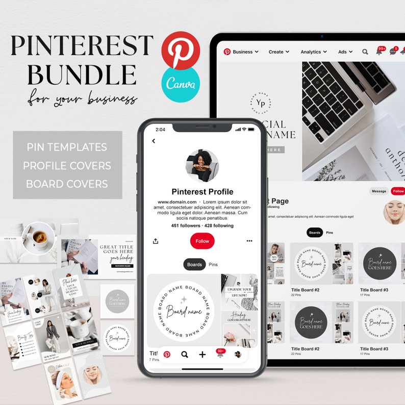 Pinterest Pin Templates Pinterest Templates Pinterest Templates Canva ...