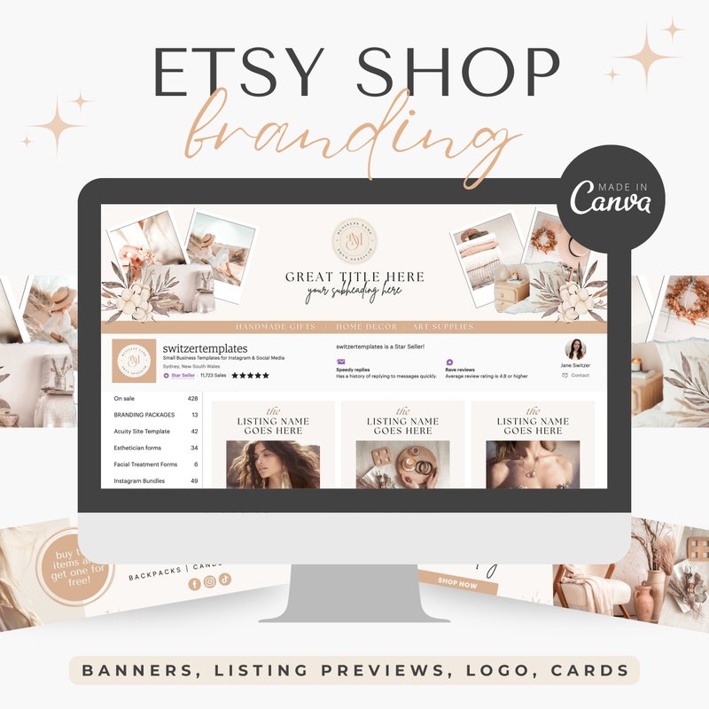 Banner Jewellery Shop - Etsy