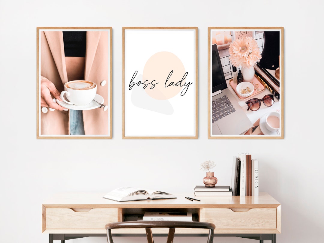 Boss Lady Printable Wall Art, Feminine Printable Wall Art, Feminine ...