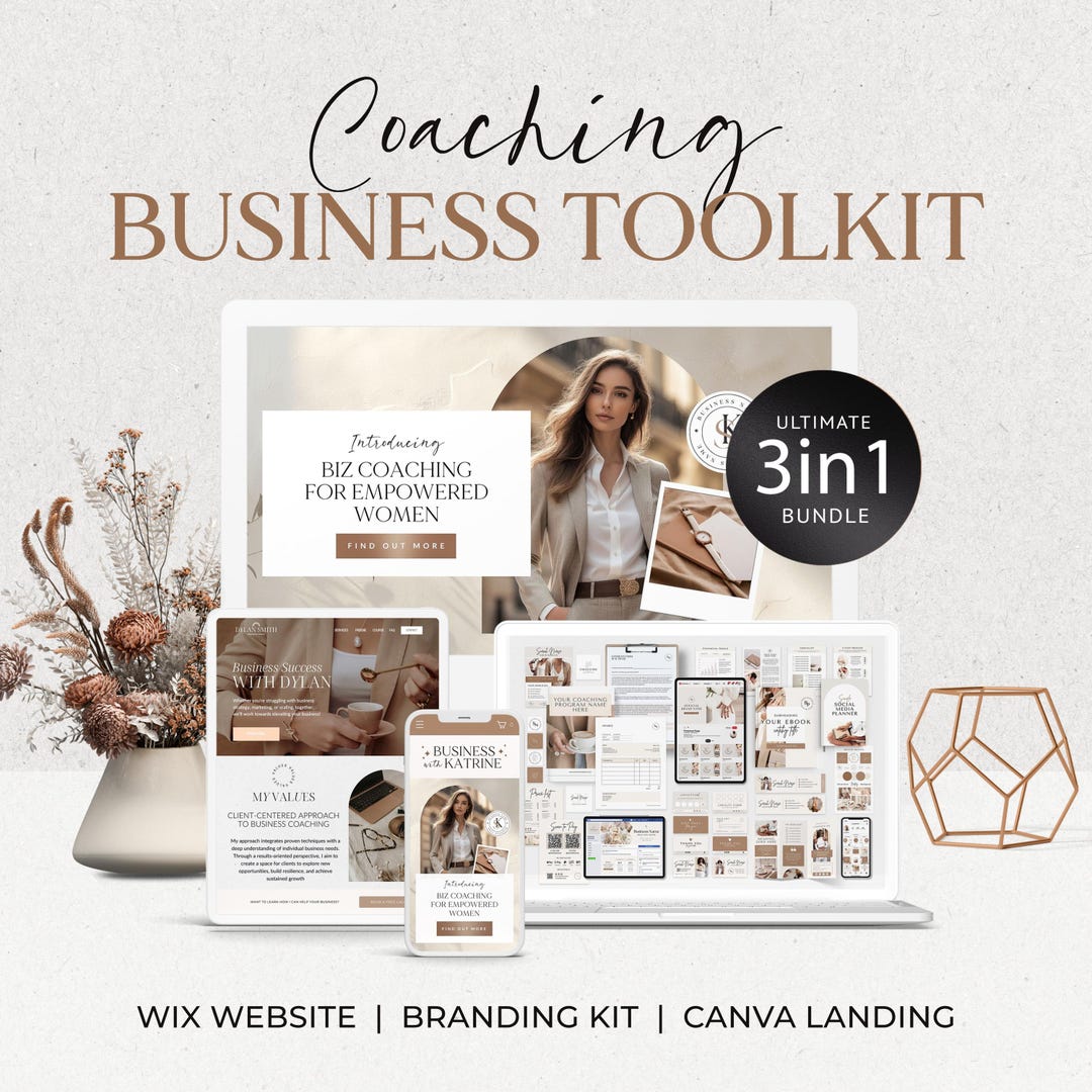 Coaching Branding Toolkit Coach Canva Templates Coaching Tools and ...