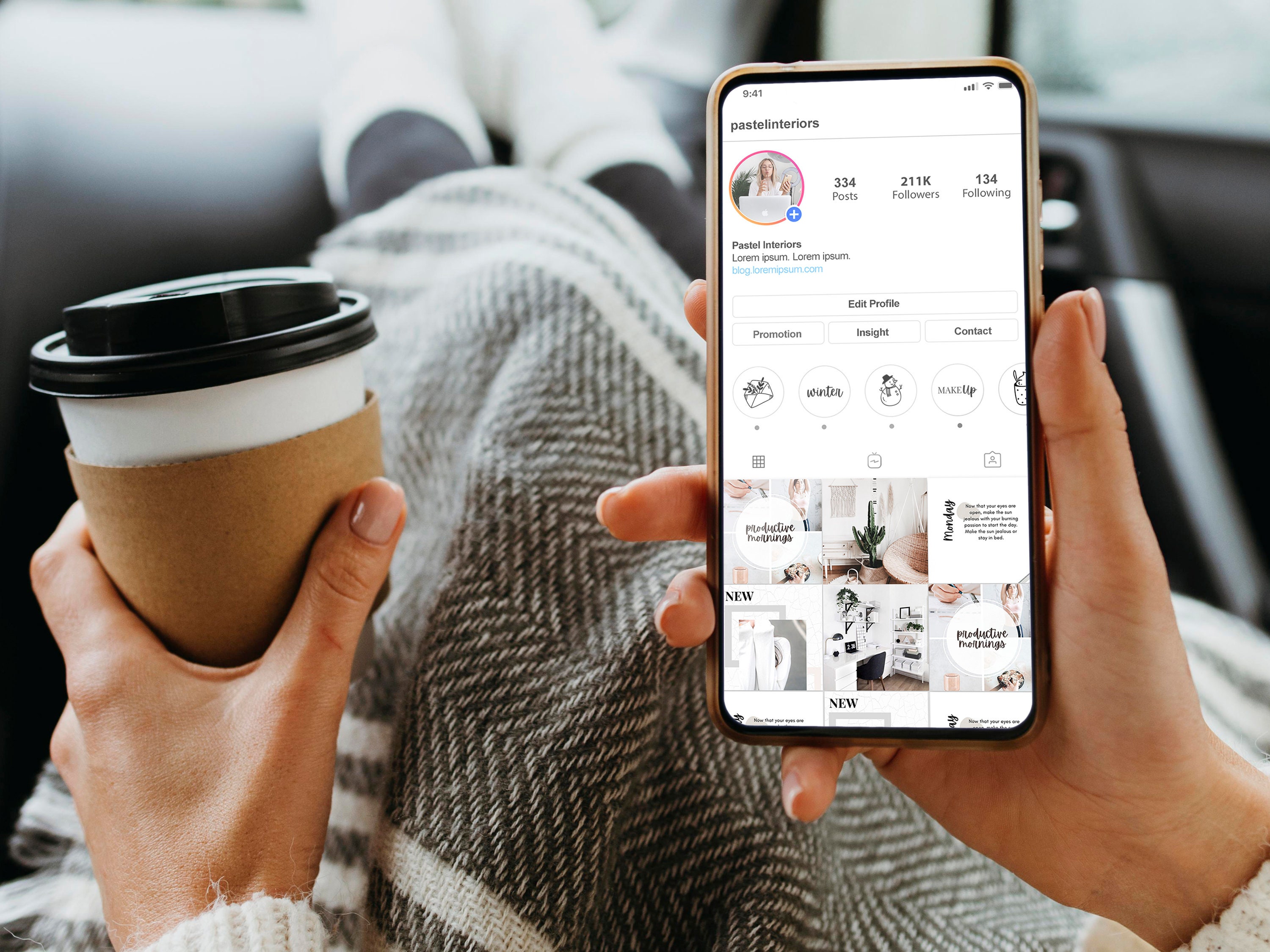 Winter Instagram Highlight Covers, Winter Highlight Icons, Text ...