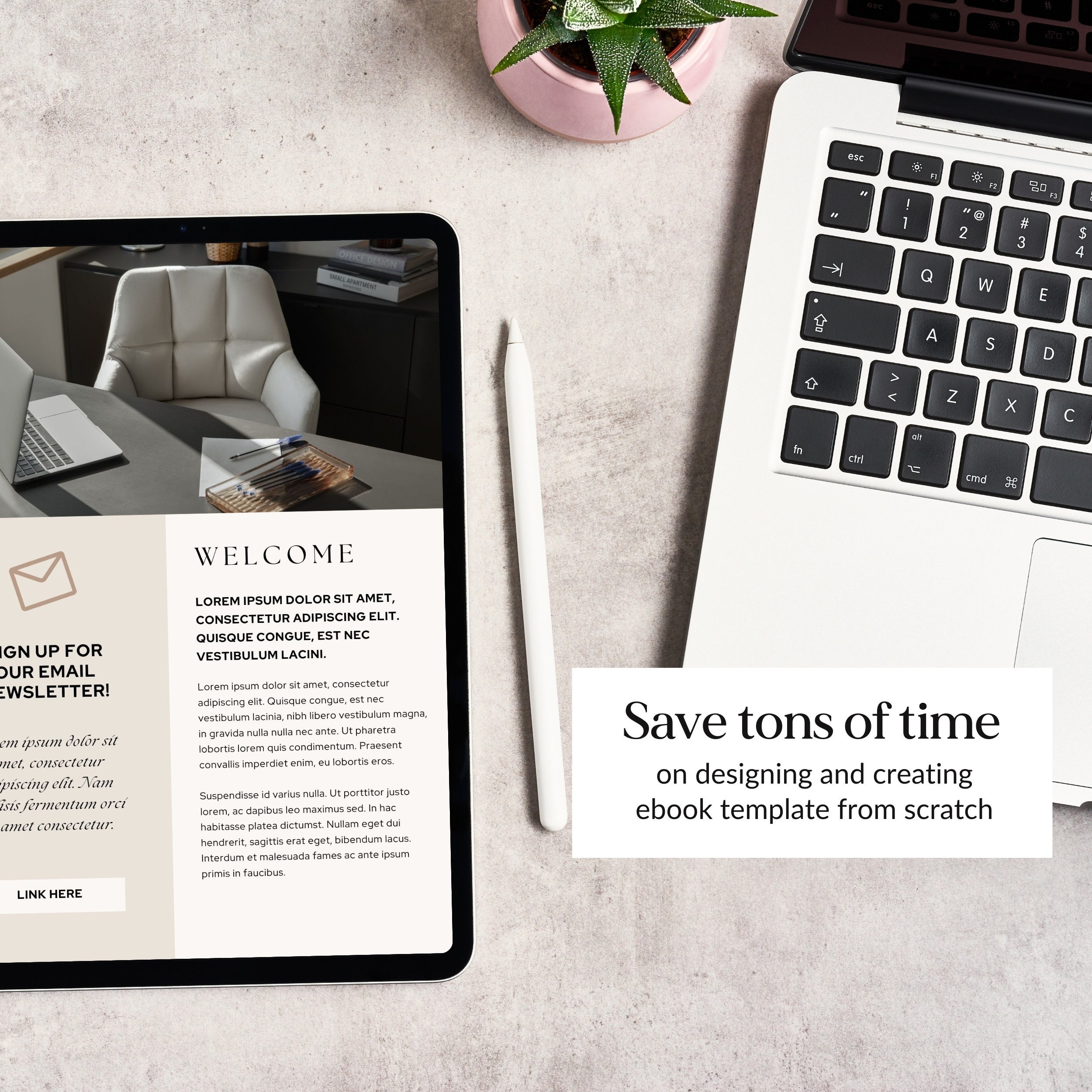 Editable Ebook Template Canva Small Business Digital Lead Magnet ...