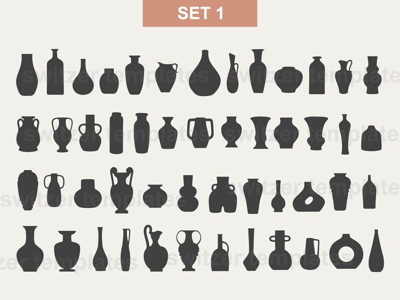 Vases Svg Bundle Svg Bundle Boho Vases Bottles Pots - Etsy Canada