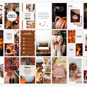 Fall Instagram Story | Autumn Instagram Templates | Fall Instagram ...