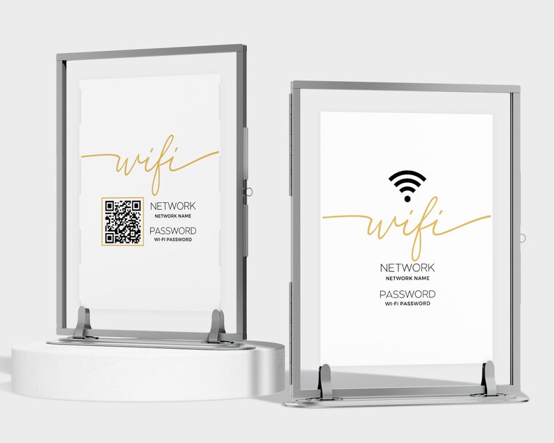Scan Qr Code Wifi Be Our Guest Wifi Qr Wifi Password Sign - Etsy