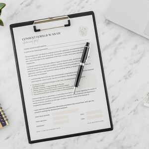 Editable Dermal Filler Form Botox Botulinum Toxin Anti-wrinkle ...