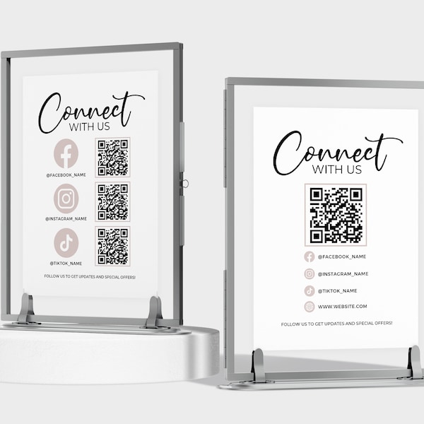 Social Media Sign - Etsy