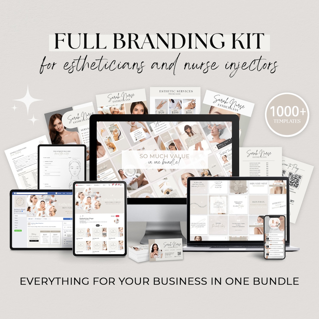 1000 Nurse Injector Templates Esthetician Instagram Templates Nurse ...