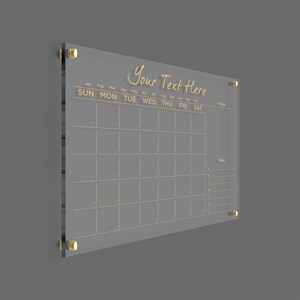PERSONALIZE Calendar for Wall | Wall Calendar With Side Notes Monthly ...