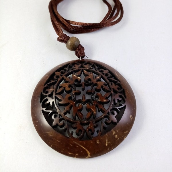 Coconut Necklace - Etsy