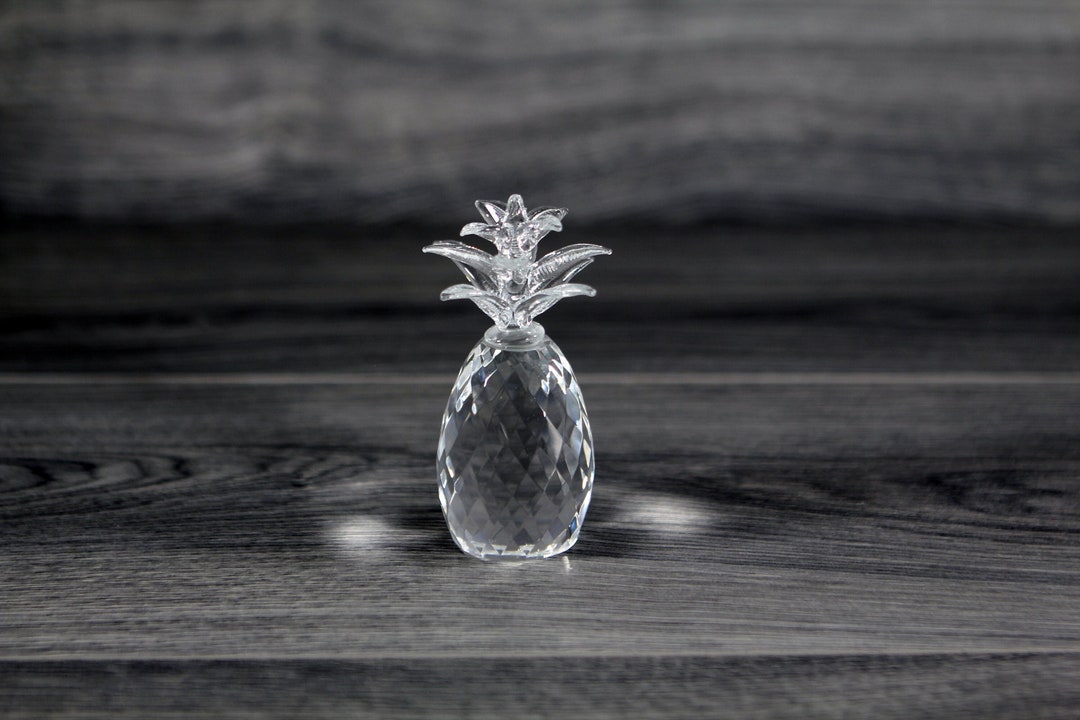 Crystal Pineapple Figurine Paperweight, Crystal Suncatcher, Pineapple ...