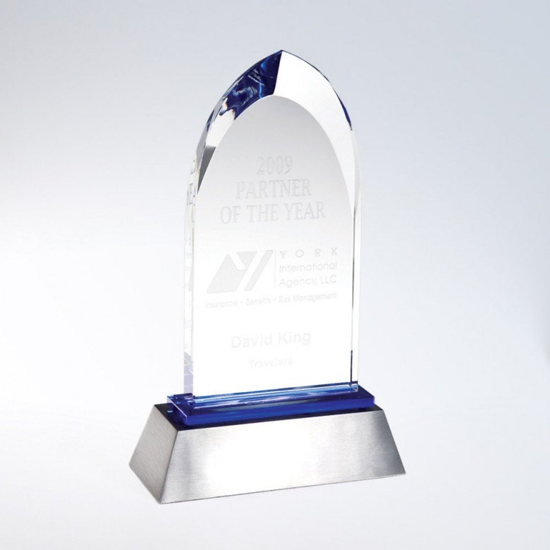 Personalized Engraved Crystal Award, Crystal Award, Trophy, Perfect ...