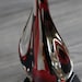 Custom Engraved Red Lava Glass Award ,abstract Glass Sculpture, Glass ...