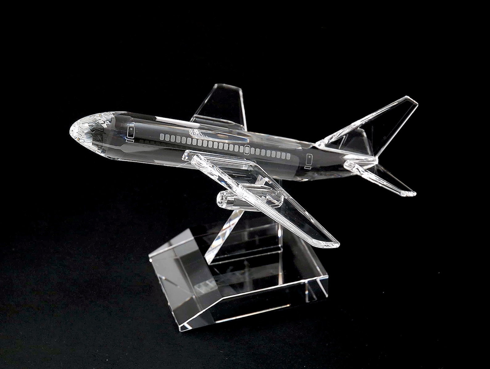 Personalized Crystal Airplane Award Perfect Gift for Pilots | Etsy