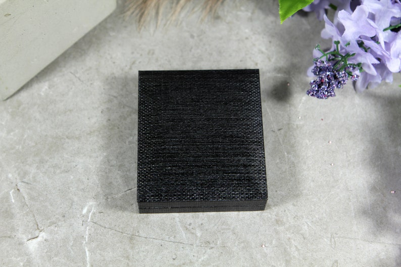 Slim Pocket Sized Grey Engagement Ring Box Great for - Etsy