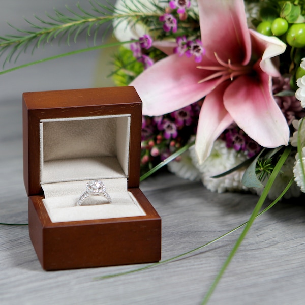 Engagement Ring Box - Etsy