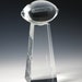 Engraved Crystal Football Award Custom Football Award - Etsy
