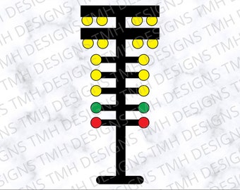 Drag Racing Svg - Etsy